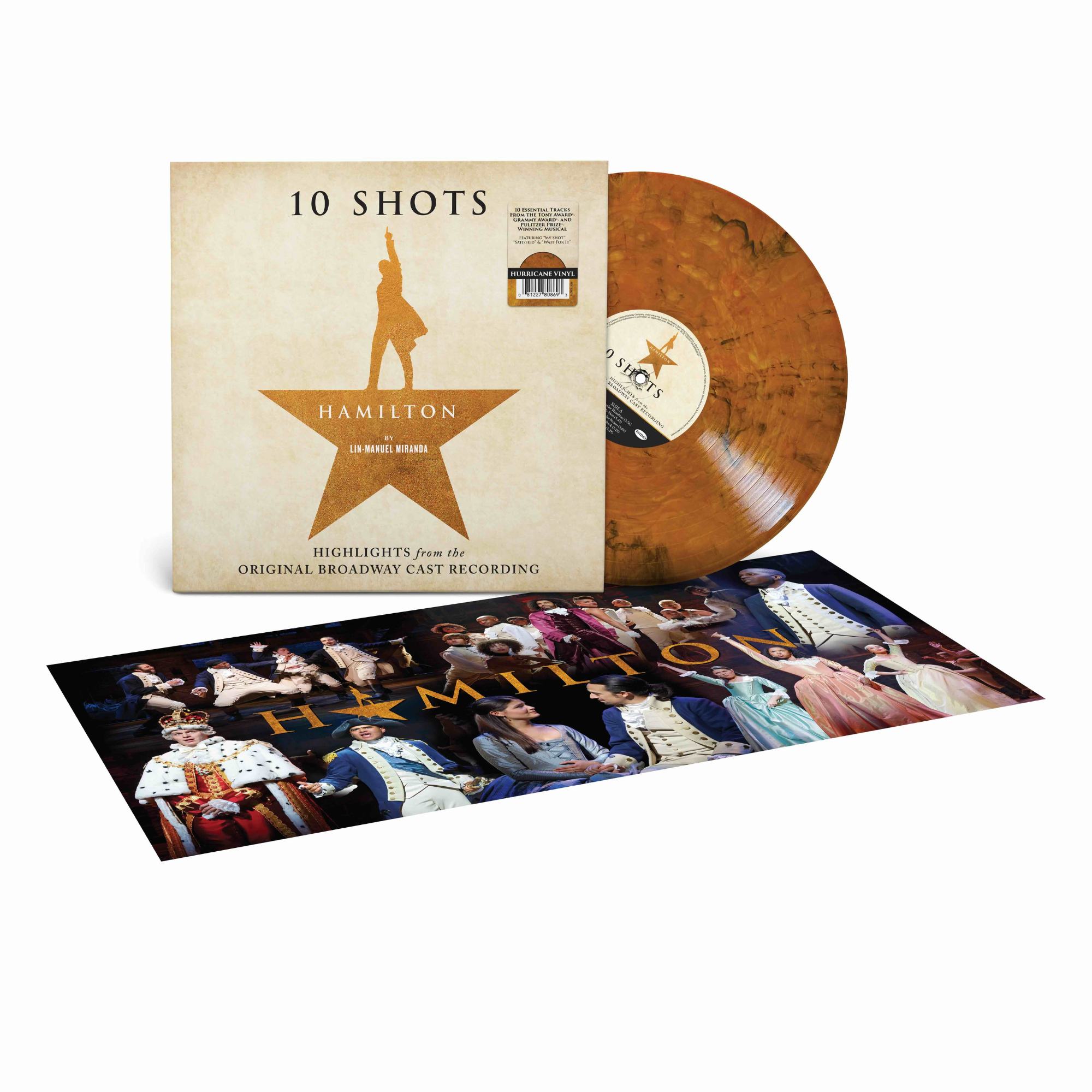 HAMILTON 10 Shots Vinyl – Broadway Merchandise Shop by Creative Goods