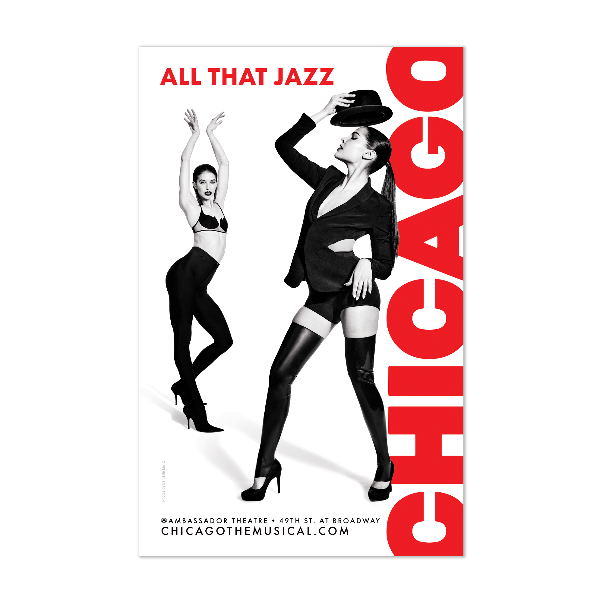 CHICAGO All That Jazz WIndowcard – Broadway Merchandise Shop by ...