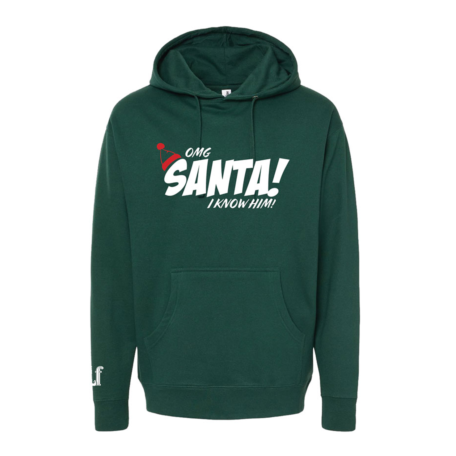 ELF OMG Santa Pullover Hoodie – Broadway Merchandise Shop by Creative Goods