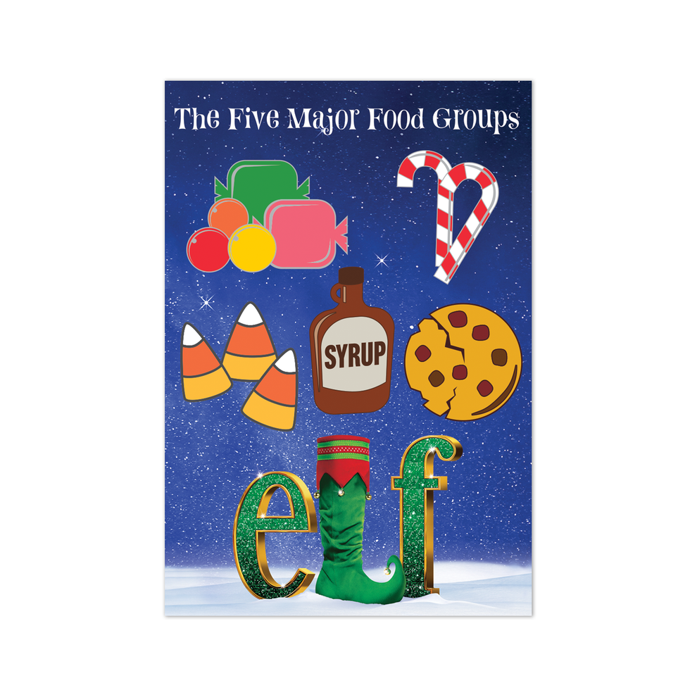 ELF Food Groups Enamel Pin Set – Broadway Merchandise Shop by Creative ...