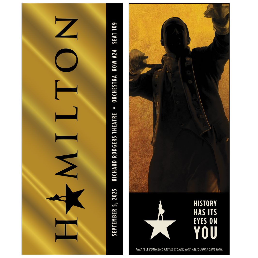 HAMILTON – Broadway Merchandise Shop by Creative Goods