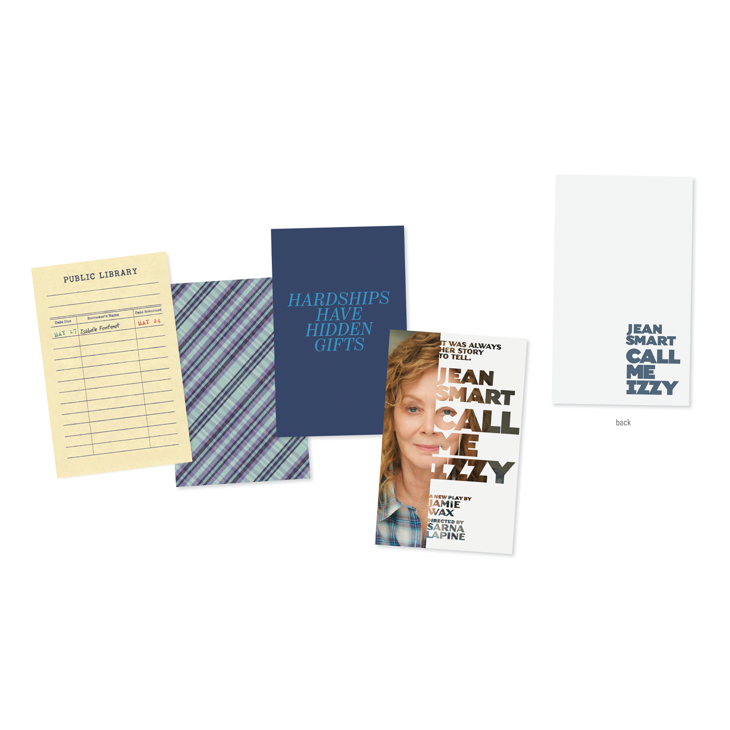CALL ME IZZY Bookmark Set – Broadway Merchandise Shop by Creative Goods