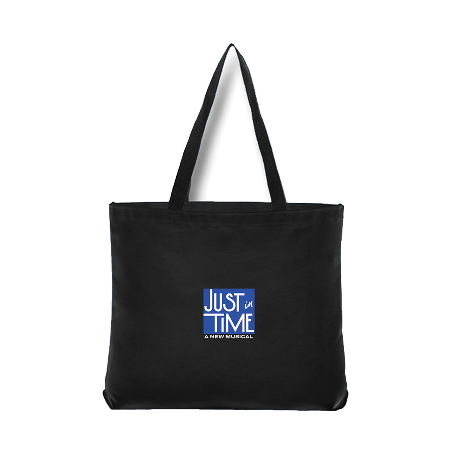 JUST IN TIME Song Titles Tote – Broadway Merchandise Shop by Creative Goods