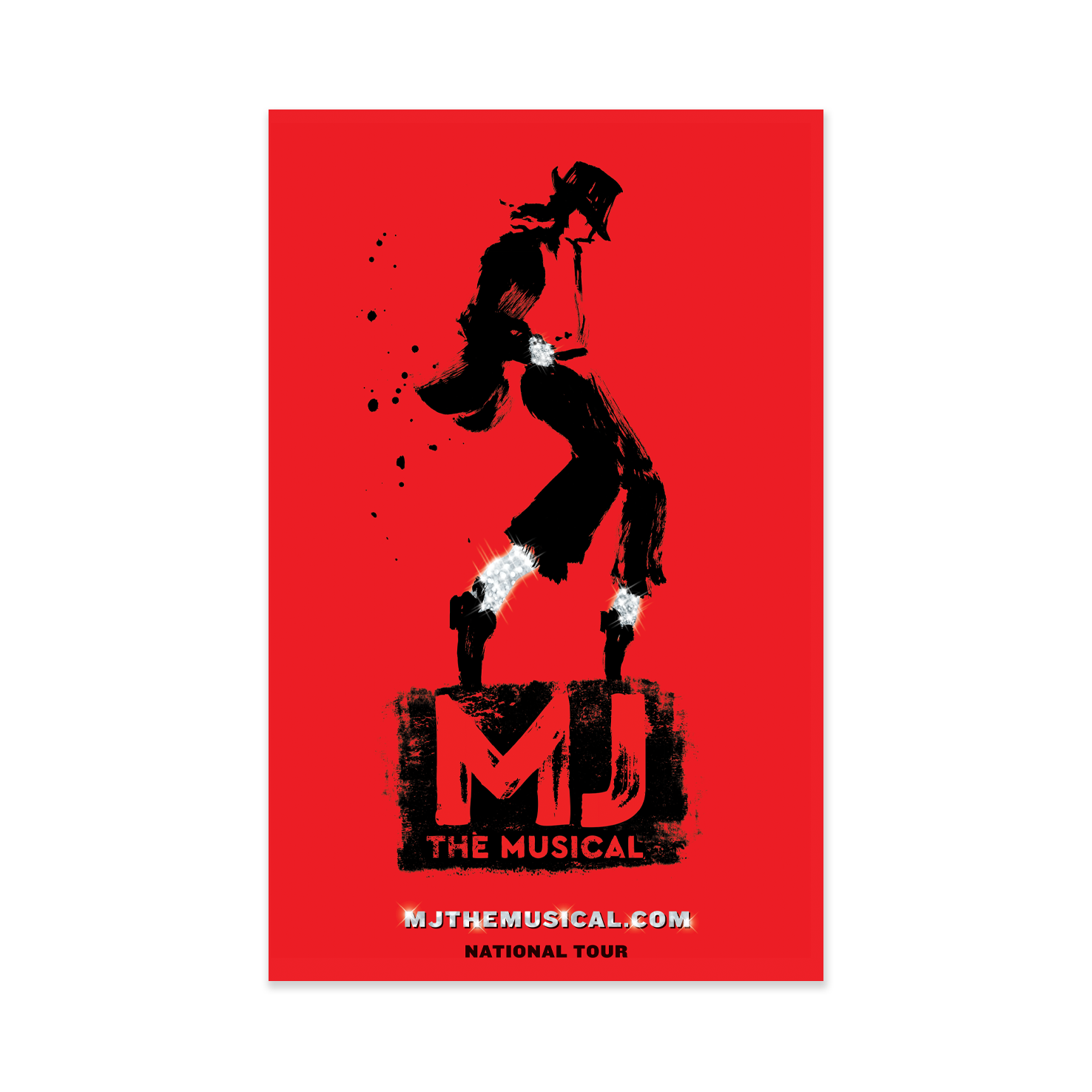MJ THE MUSICAL Tour Windowcard – Broadway Merchandise Shop by Creative ...