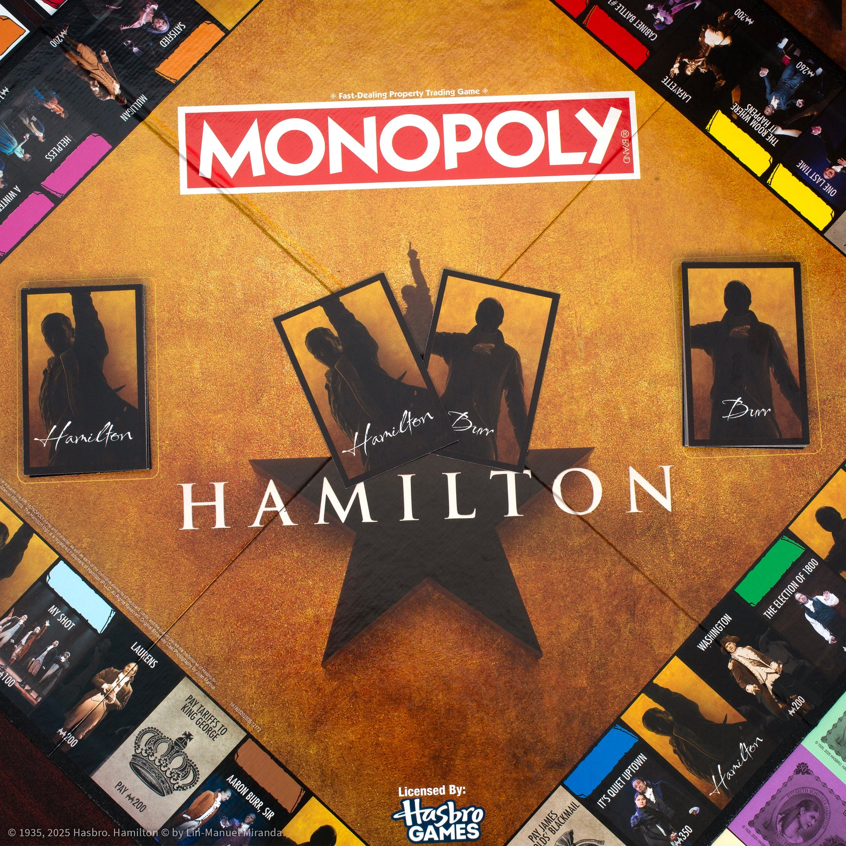 HAMILTON Monopoly – Broadway Merchandise Shop by Creative Goods