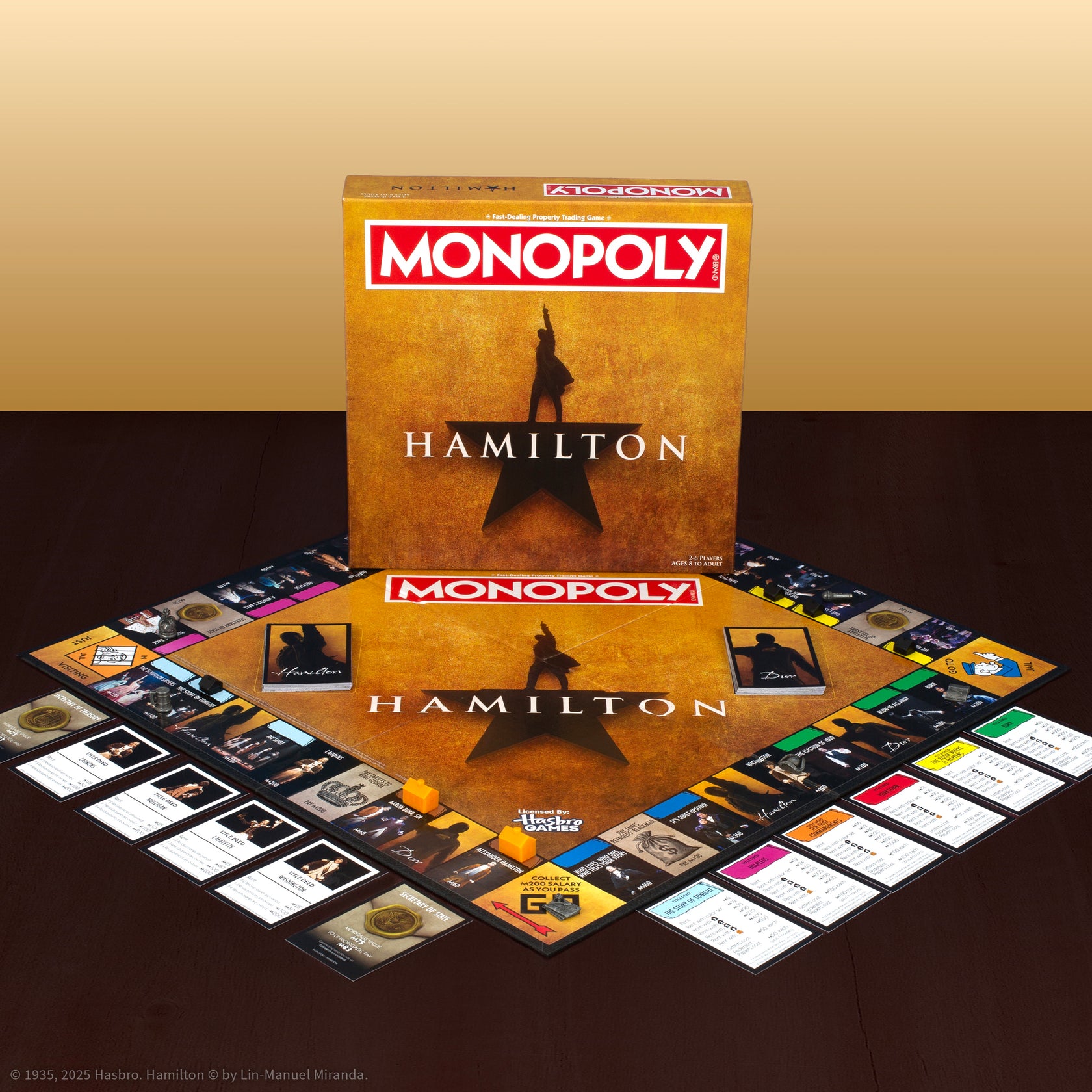 HAMILTON Monopoly – Broadway Merchandise Shop by Creative Goods