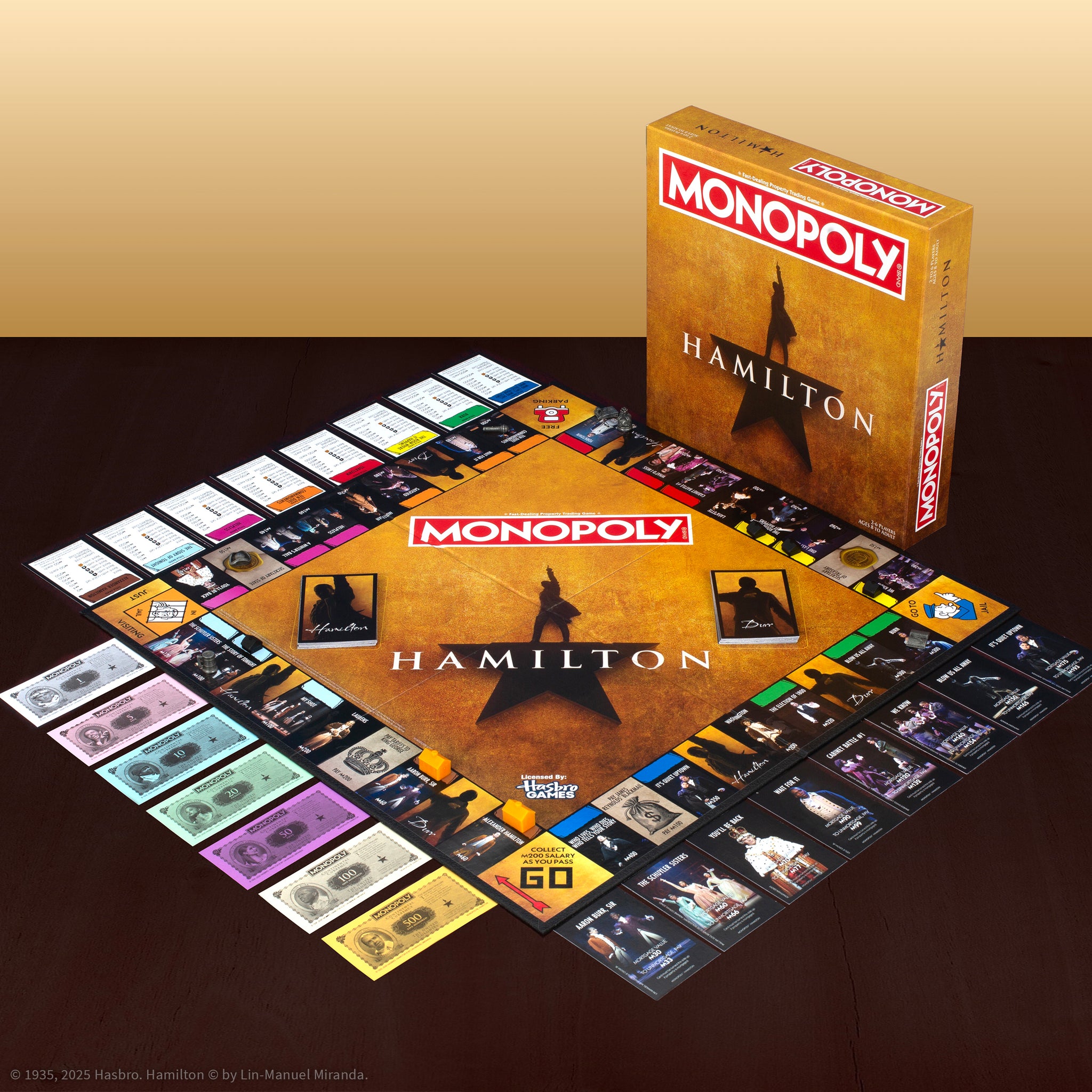 HAMILTON Monopoly – Broadway Merchandise Shop by Creative Goods