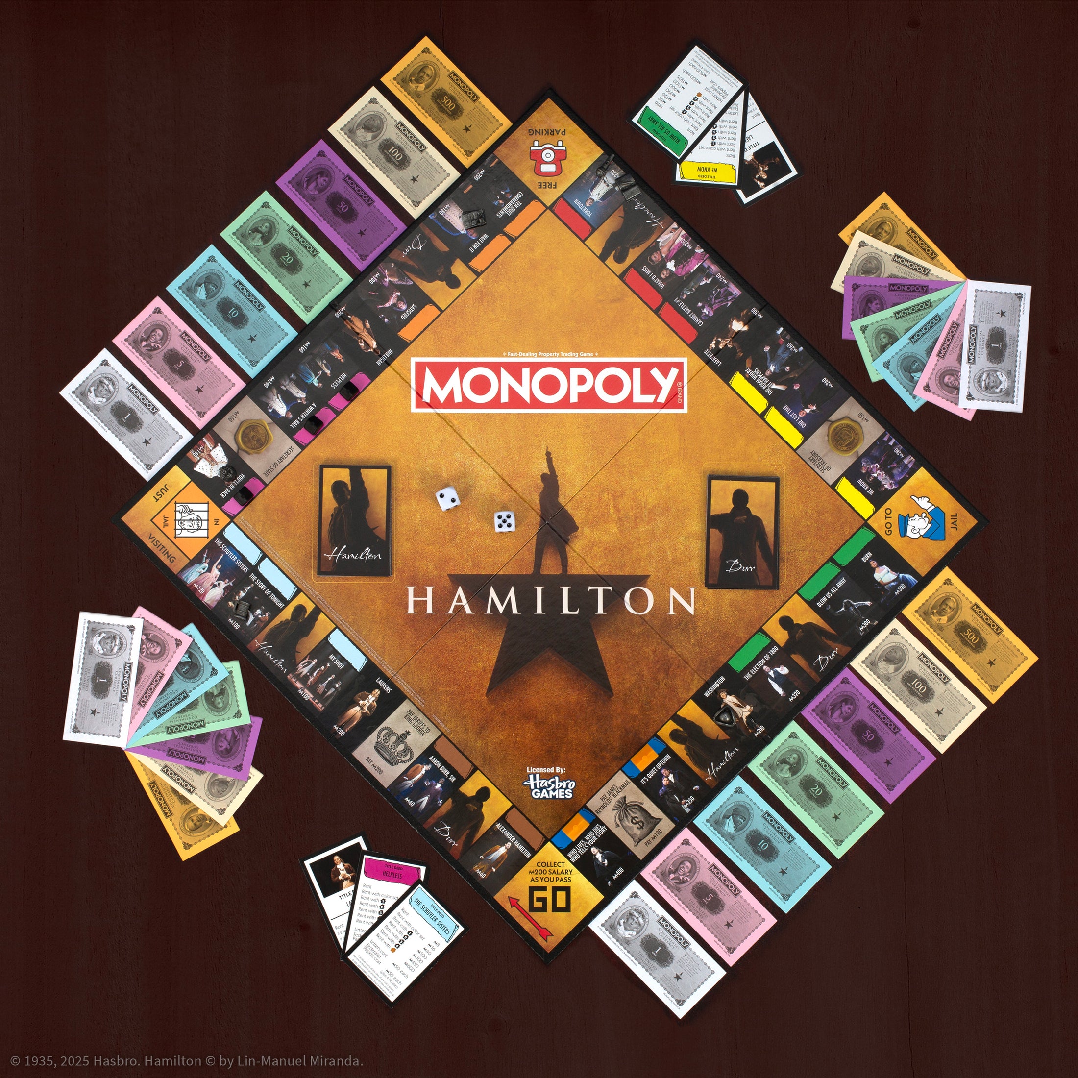 HAMILTON Monopoly – Broadway Merchandise Shop by Creative Goods
