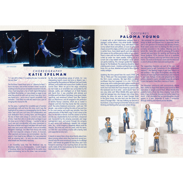 THE NOTEBOOK Souvenir Program Book – Broadway Merchandise Shop by ...