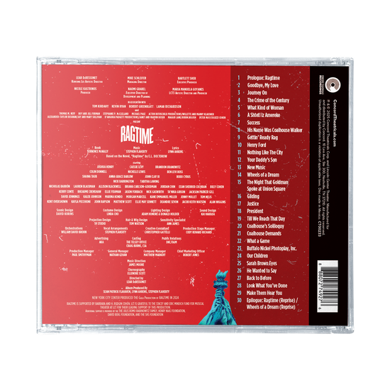 RAGTIME Broadway Revival Cast Recording CD – Broadway Merchandise Shop ...
