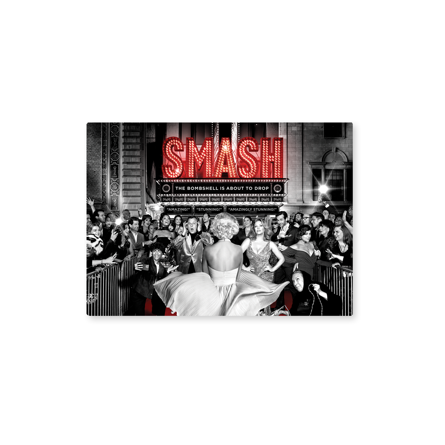 SMASH Key Art Button Magnet – Broadway Merchandise Shop by Creative Goods