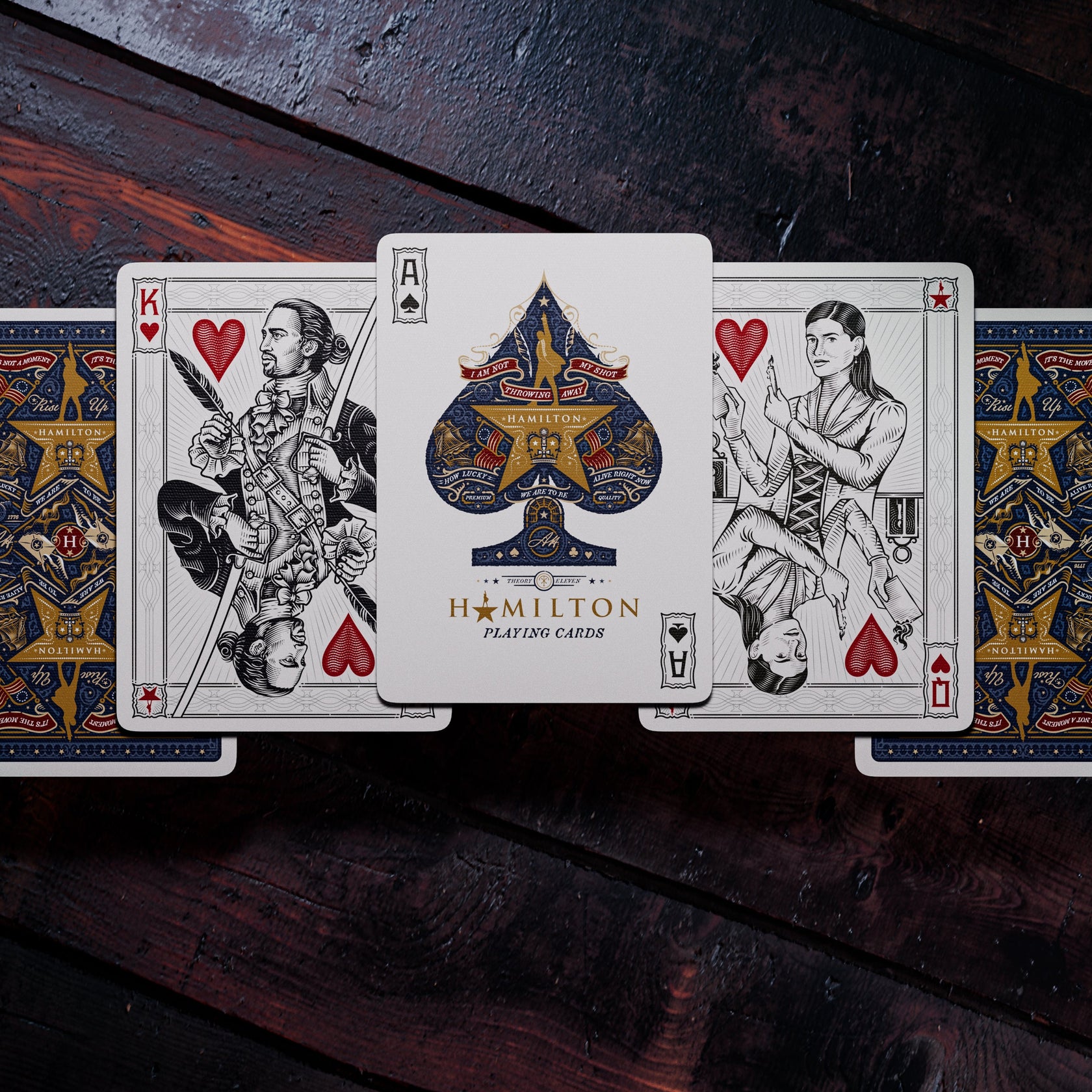 HAMILTON THEORY 11 Playing Cards – Broadway Merchandise Shop by ...
