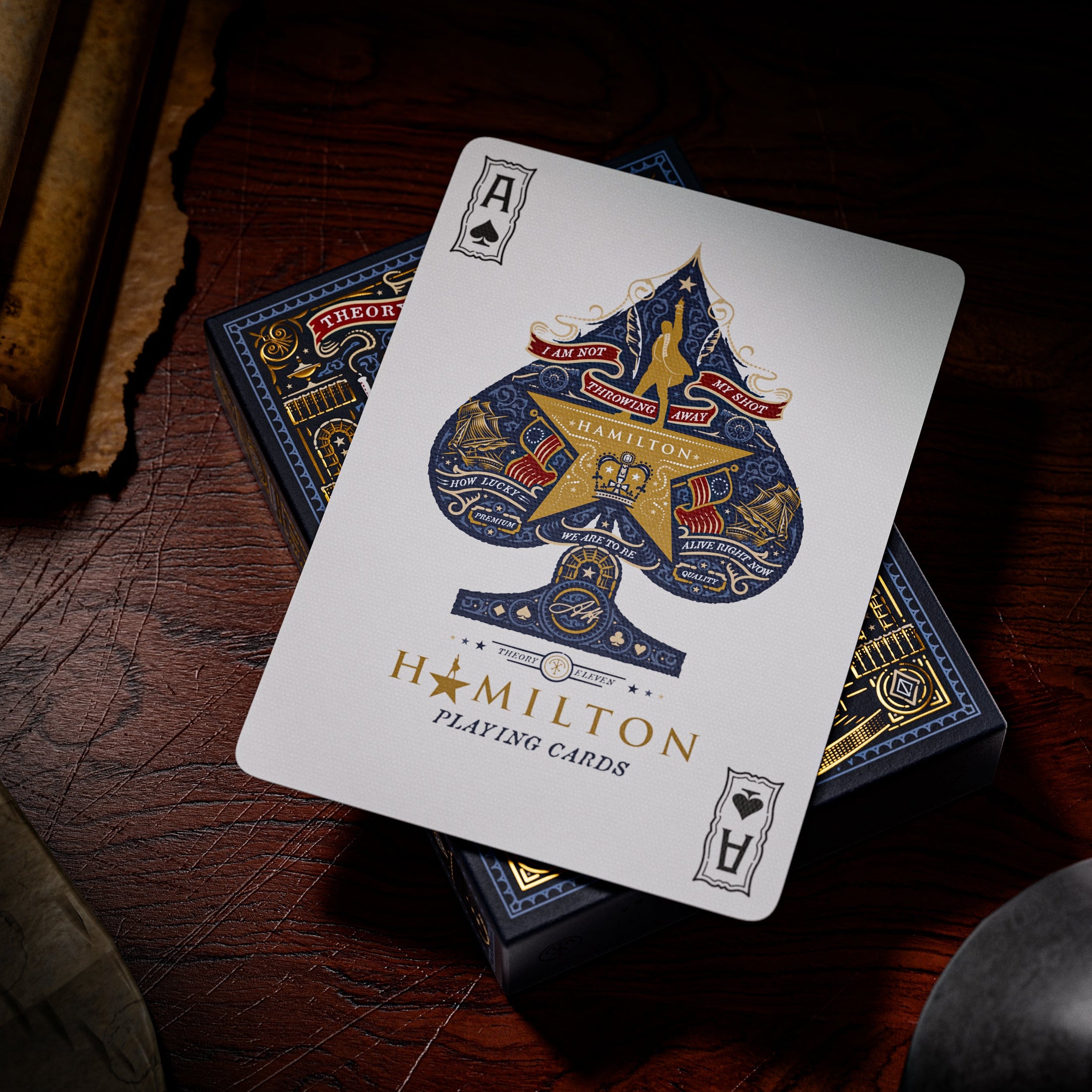 HAMILTON THEORY 11 Playing Cards – Broadway Merchandise Shop by ...