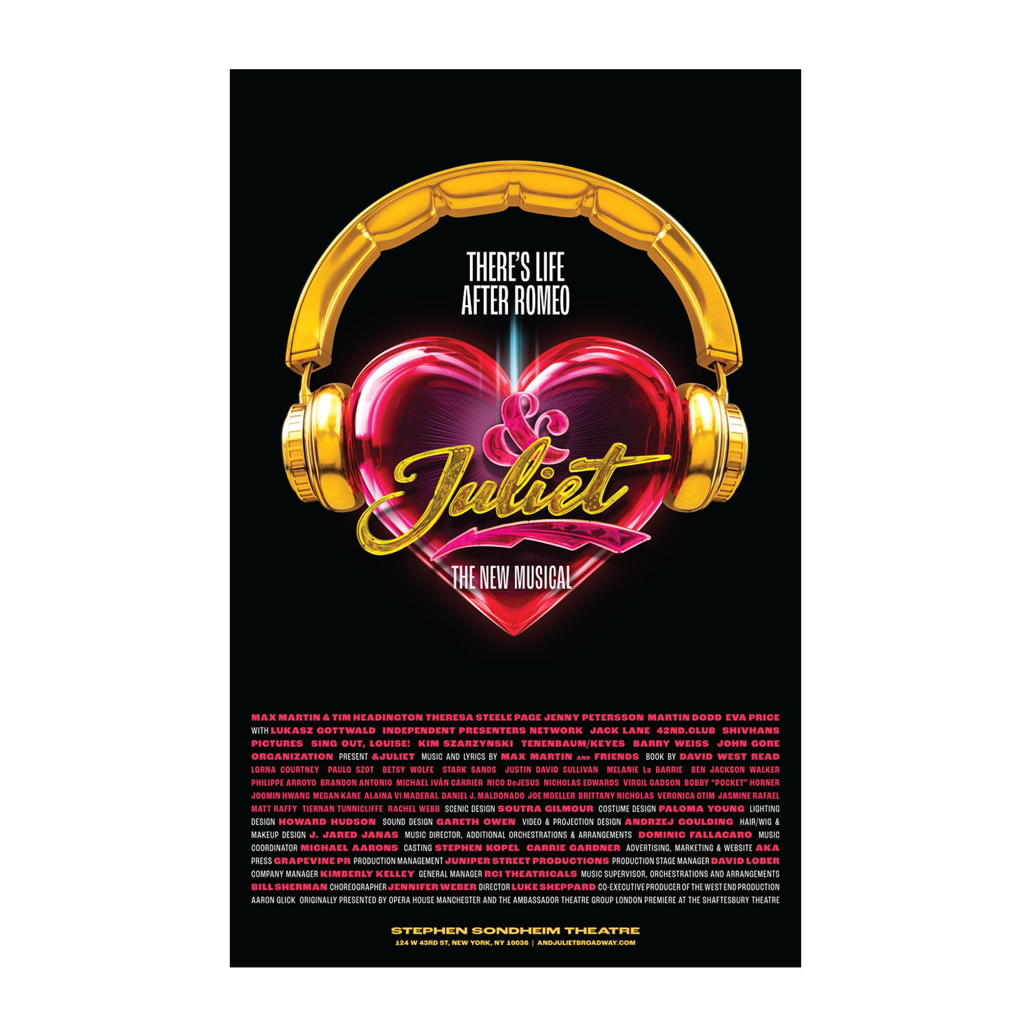 & JULIET – Broadway Merchandise Shop by Creative Goods