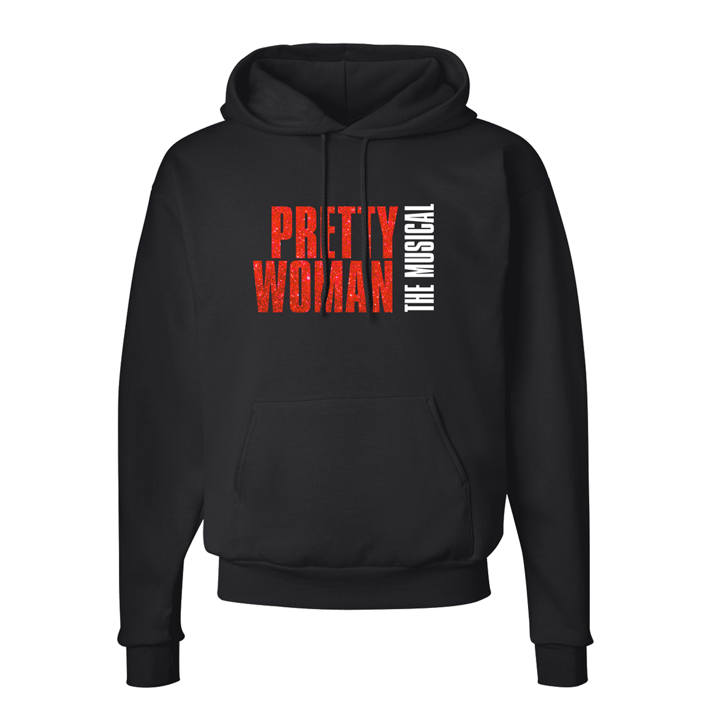 PRETTY WOMAN Logo Pullover Hoodie - Black – Broadway Merchandise Shop ...