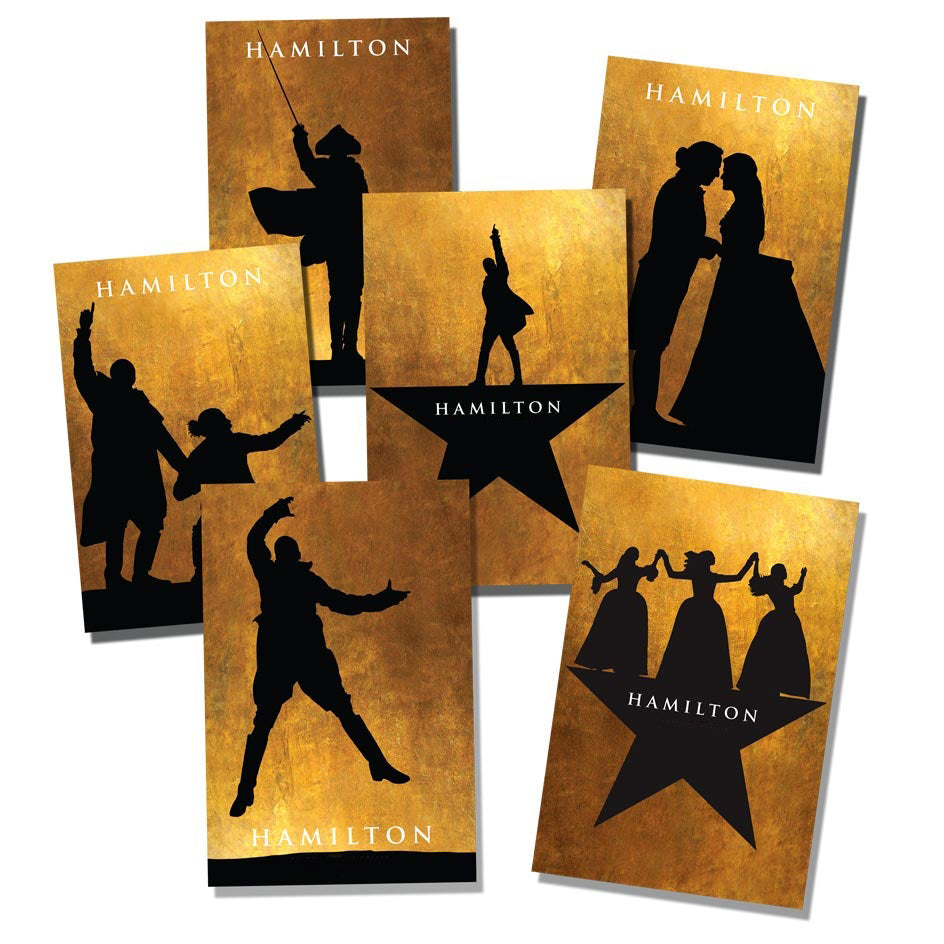 HAMILTON Postcard Set – Broadway Merchandise Shop by Creative Goods